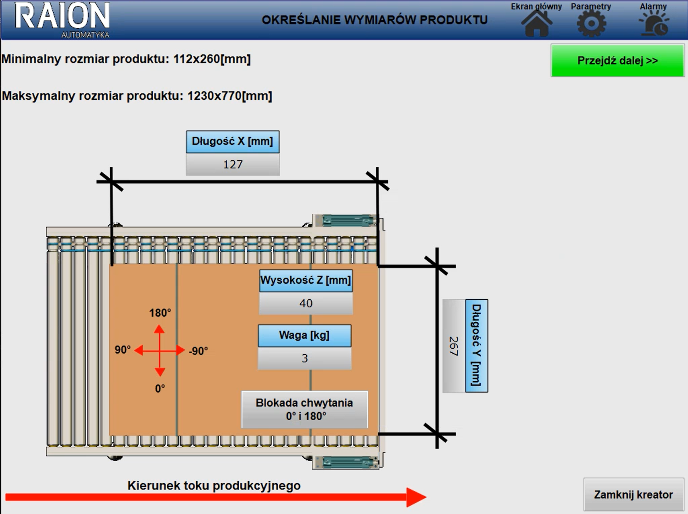 Smart Palletizer, robot do paletyzacji | Raion Automatyka
