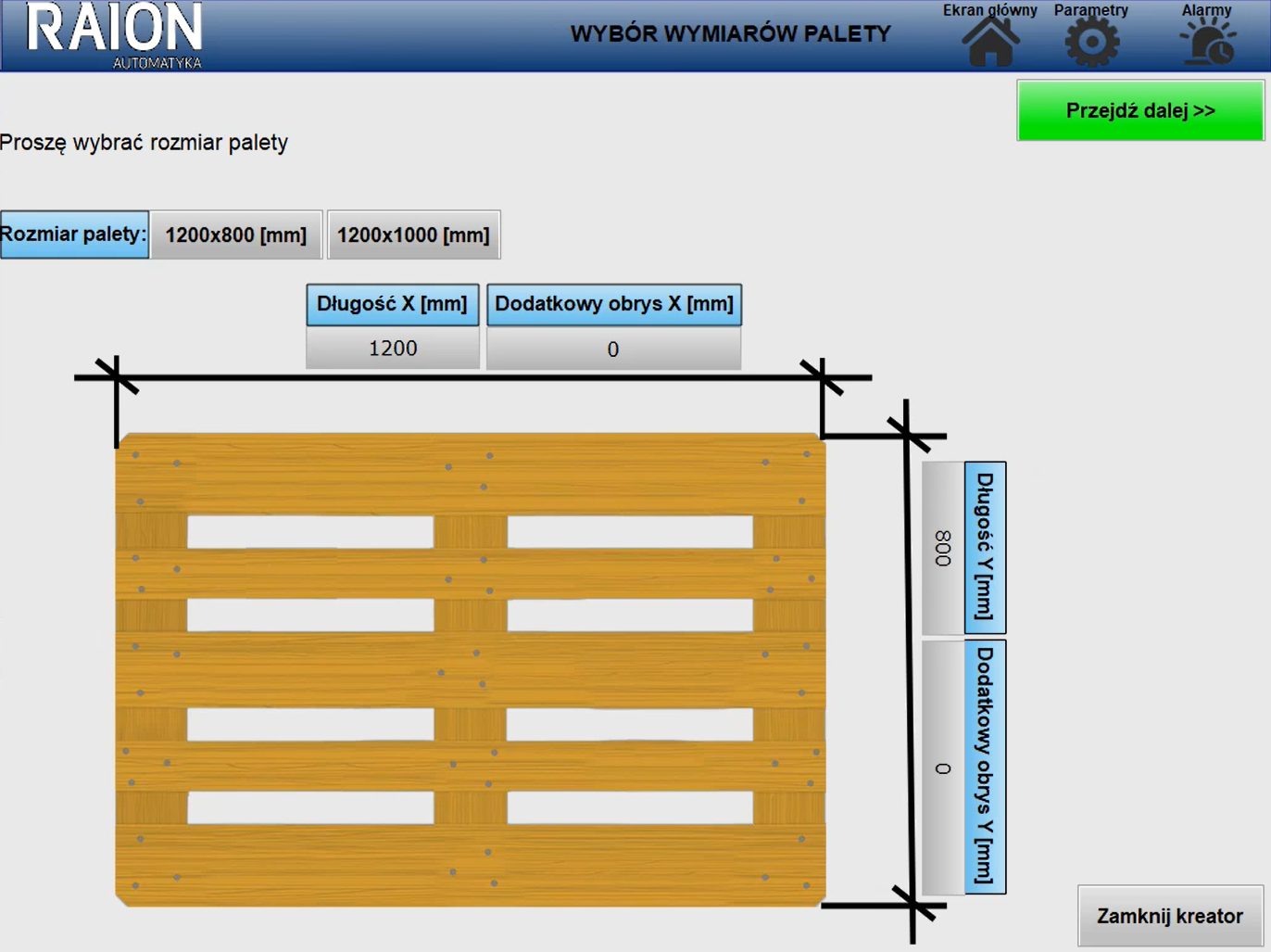 Smart Palletizer, robot do paletyzacji | Raion Automatyka